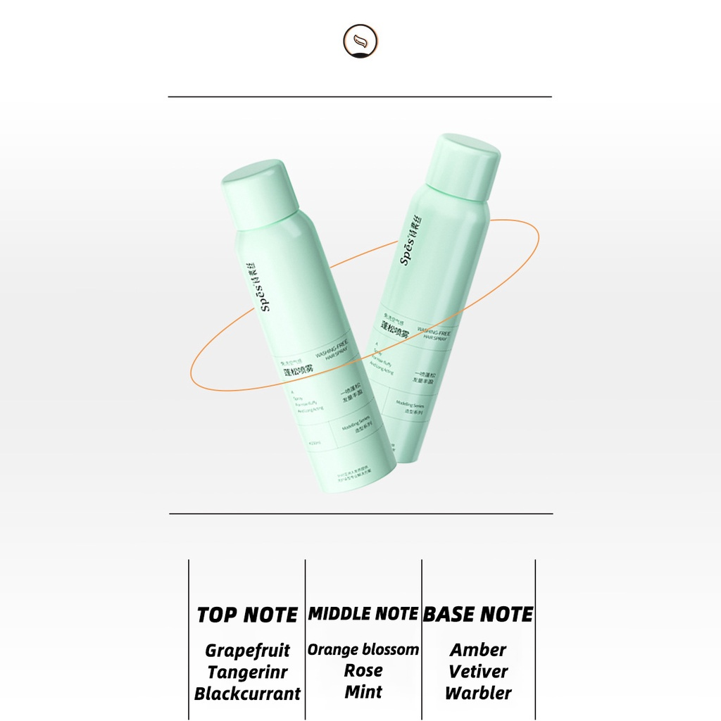 Spes Washing-Free Hair Spray Dry Shampoo – W cosmetics